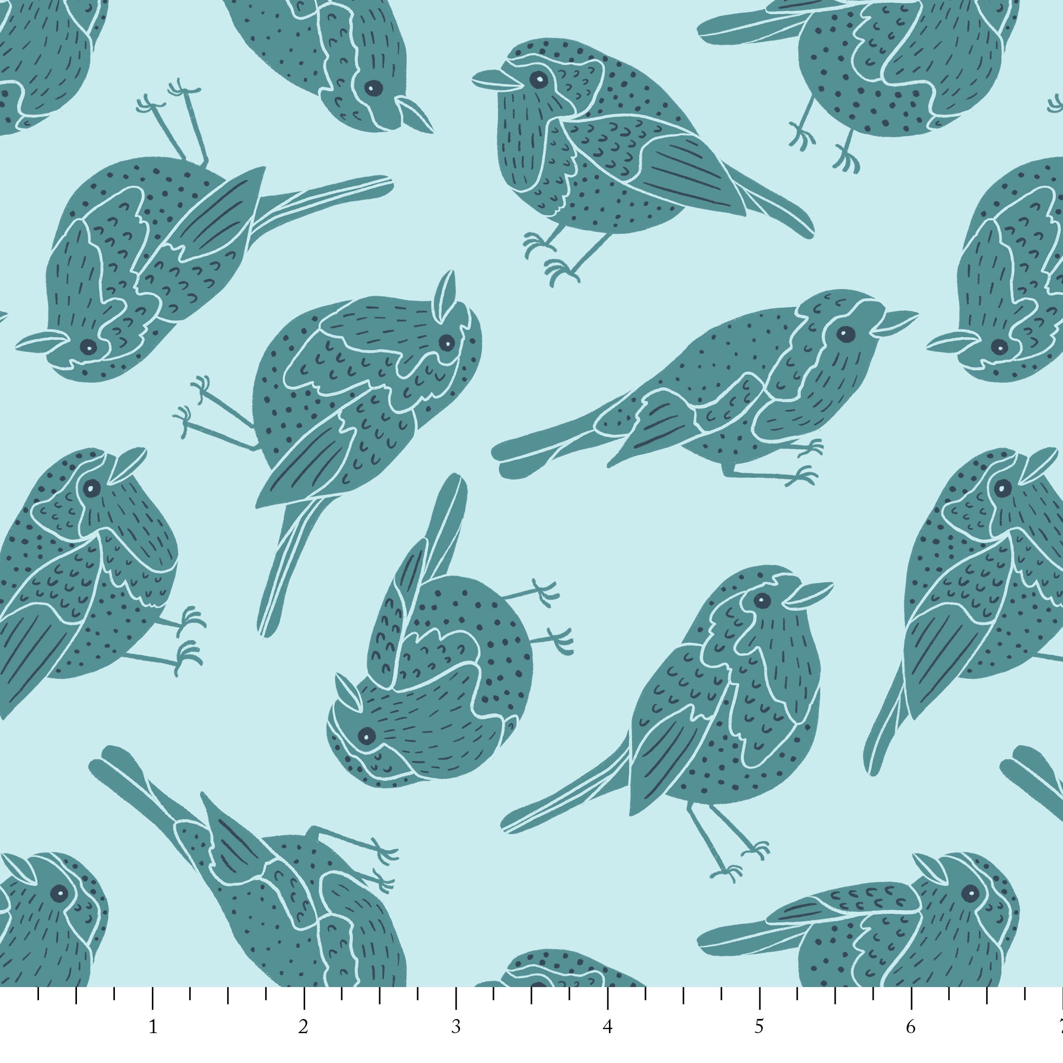 PH0162 Robin Toss – Phoebe Fabrics